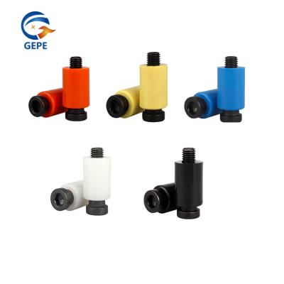 China Schimmel Nylon afscheiding sloten Hoogtemperatuur Resistente Haak Rubber Plug Schroef Hars slot PL121620 Te koop