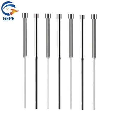 China GCr15 Precision Step Ejector Pin Wear Resistant For Plastic Moulds for sale