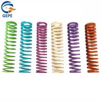 China Orange 55CrSi Mold Spring High Strength Die Parts Flat Rectangular Spring for sale