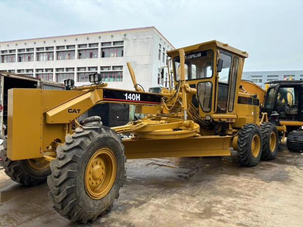 Quality Original Japan 140H Caterpillar Motor Grader Second Hand Safety Operation for sale