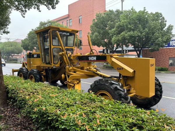 Quality Original Japan 140H Caterpillar Motor Grader Second Hand Safety Operation for sale