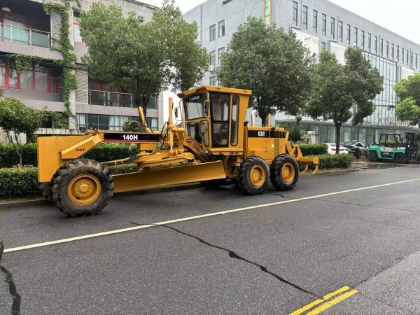 Quality Original Japan 140H Caterpillar Motor Grader Second Hand Safety Operation for sale
