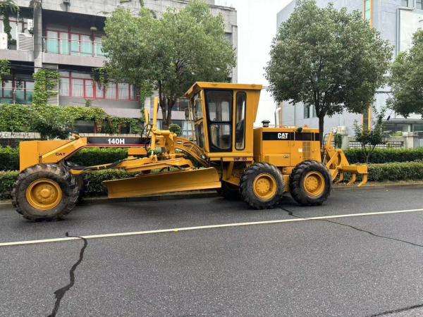 Quality Original Japan 140H Caterpillar Motor Grader Second Hand Safety Operation for sale