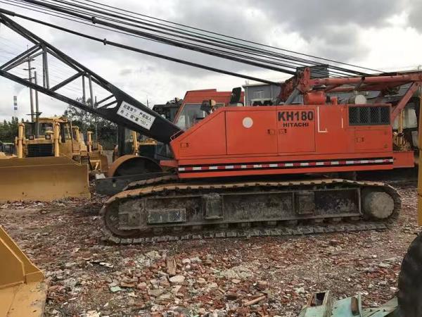 Quality Hitachi KH180-3 Used Crawler Crane Heavy Duty 50 Ton Crawler Crane Original for sale