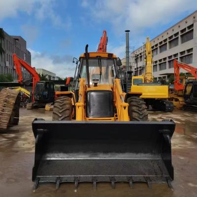 China JCB 4CX Backhoe Loader Second Hand Energy Saving With High Capacity for sale