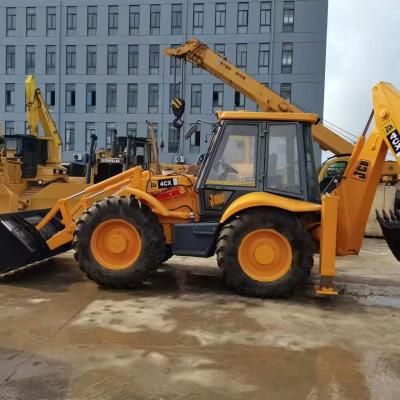 China JCB 4CX Backhoe Loader Second Hand Energy Saving With High Capacity for sale
