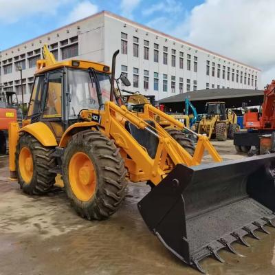 China JCB 4CX Backhoe Loader Second Hand Energy Saving With High Capacity for sale