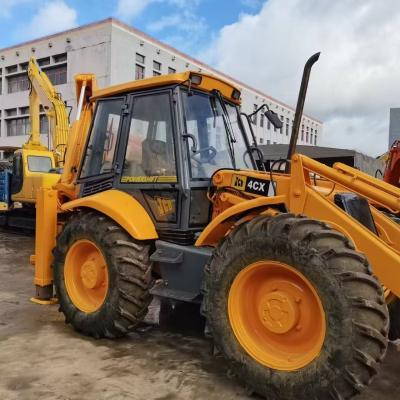China JCB 4CX Backhoe Loader Second Hand Energy Saving With High Capacity for sale