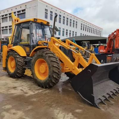 China JCB 4CX Backhoe Loader Second Hand Energy Saving With High Capacity for sale