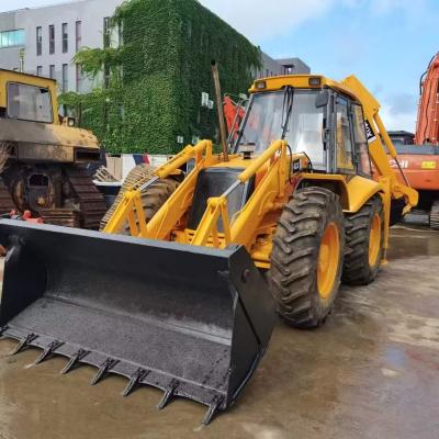 China JCB 4CX Backhoe Loader Second Hand Energy Saving With High Capacity for sale