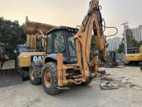 China CASE 695SR Used Backhoe Loader Rugged Construction 4 Wheel Backhoe Loader for sale