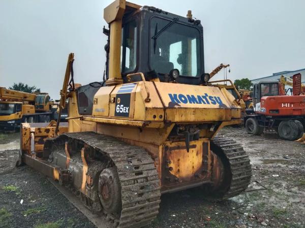 Quality High Drive Used Crawler Bulldozer D65EX-15 Used Komatsu Bulldozer Original Color for sale