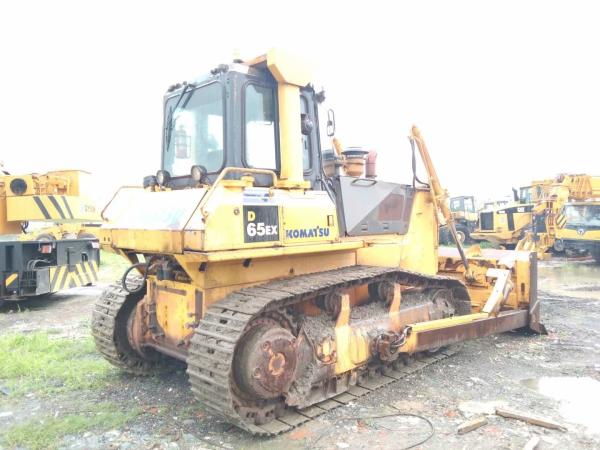 Quality High Drive Used Crawler Bulldozer D65EX-15 Used Komatsu Bulldozer Original Color for sale