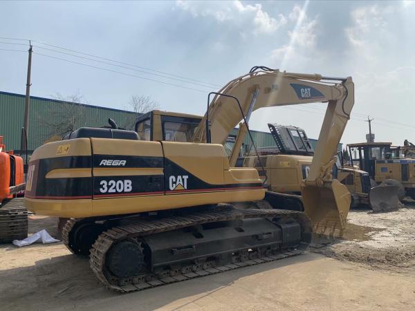 Quality High Strength 320B Used CAT Excavator Safety Operation 20 Tons Excavator for sale