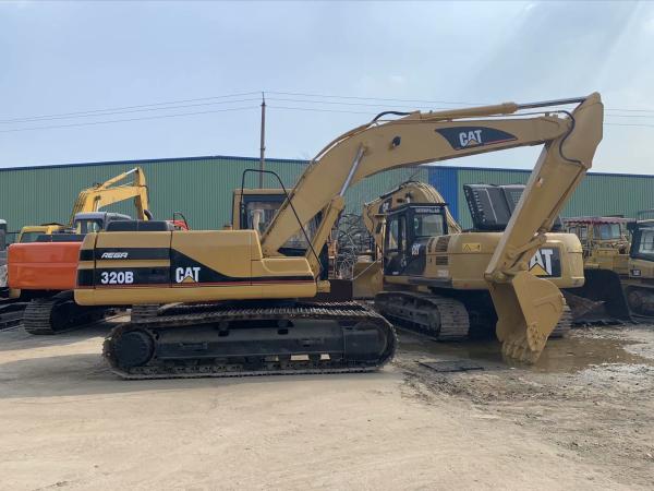 Quality High Strength 320B Used CAT Excavator Safety Operation 20 Tons Excavator for sale