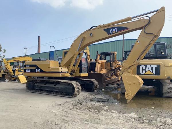 Quality High Strength 320B Used CAT Excavator Safety Operation 20 Tons Excavator for sale