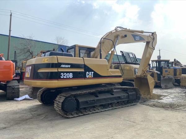 Quality High Strength 320B Used CAT Excavator Safety Operation 20 Tons Excavator for sale
