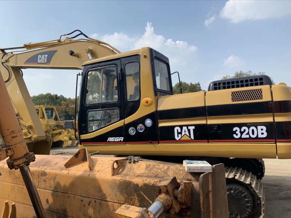 Quality High Strength 320B Used CAT Excavator Safety Operation 20 Tons Excavator for sale