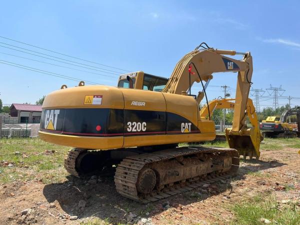 Quality 320C Used CAT Excavator Caterpillar 20 Ton Excavator Safety Operation Japan for sale