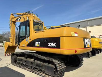 China Hydraulic Used Caterpillar 325C Excavator Visibility And Safety For Construction for sale