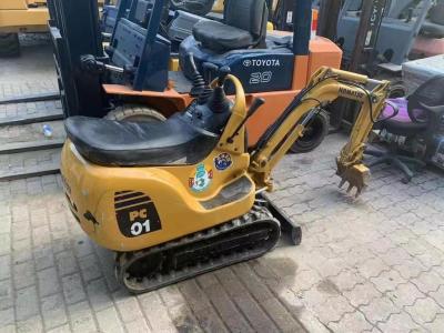 China PC01 Original Color Used Komatsu Mini Excavator For Working Indoors for sale