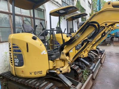 China Used Komatsu PC20MR-2 Crawler Mounted Excavator Original Japan Working In Garden for sale