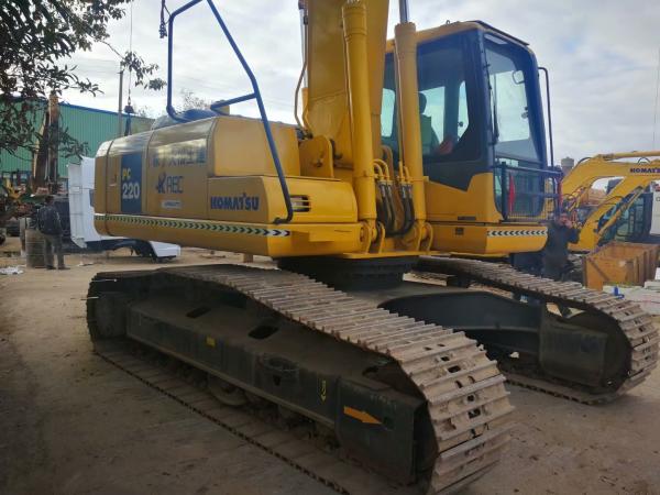 Quality PC220-7 Crawler Used Komatsu Excavator Original Japan Easy Maintenance for sale