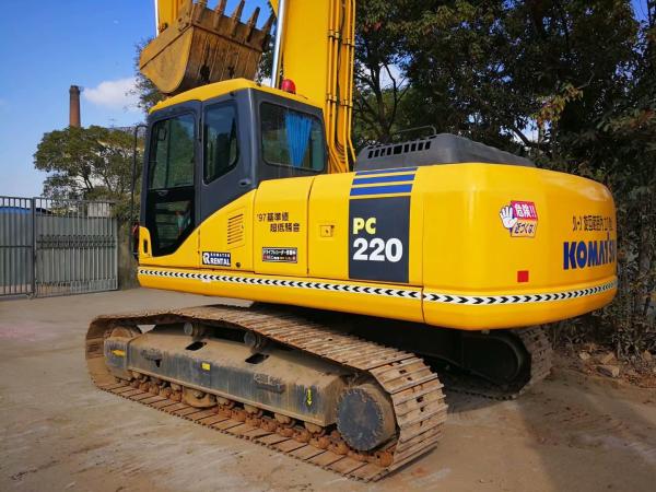 Quality PC220-7 Crawler Used Komatsu Excavator Original Japan Easy Maintenance for sale