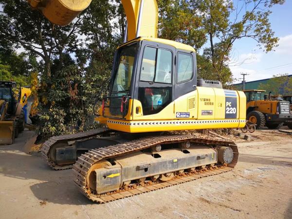 Quality PC220-7 Crawler Used Komatsu Excavator Original Japan Easy Maintenance for sale