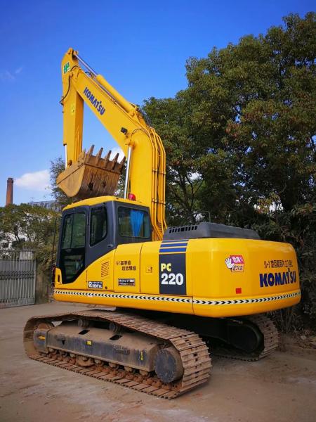 Quality PC220-7 Crawler Used Komatsu Excavator Original Japan Easy Maintenance for sale