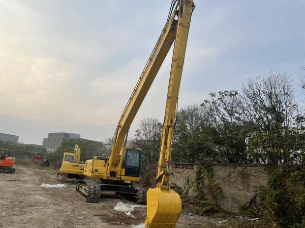 Quality Originla Japan Used Komatsu Excavator PC220-7 Crawler With 18 Meters Long Arm for sale