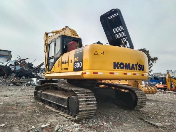 Quality PC300-7 Used 30 Ton Komatsu Excavator Fatigue Resistant Low noise For Mining for sale