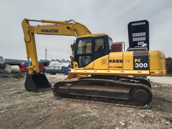 Quality PC300-7 Used 30 Ton Komatsu Excavator Fatigue Resistant Low noise For Mining for sale