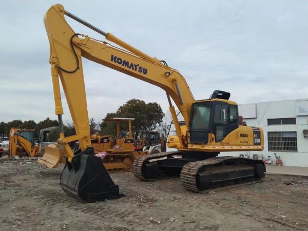 Quality PC300-7 Used 30 Ton Komatsu Excavator Fatigue Resistant Low noise For Mining for sale