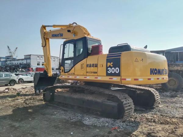 Quality PC300-7 Used 30 Ton Komatsu Excavator Fatigue Resistant Low noise For Mining for sale