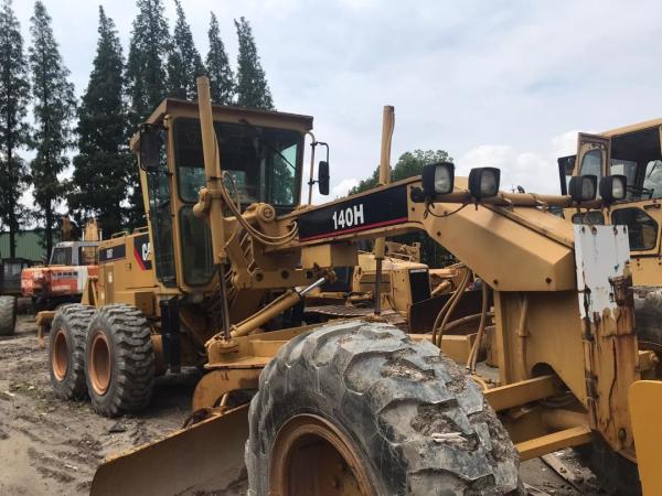 Quality Used CAT 140H Motor Grader High Precision With Adaptable Blade Movement for sale
