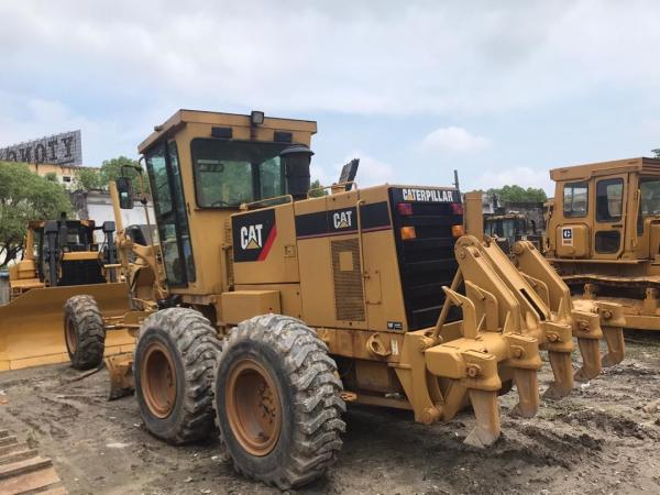 Quality Used CAT 140H Motor Grader High Precision With Adaptable Blade Movement for sale