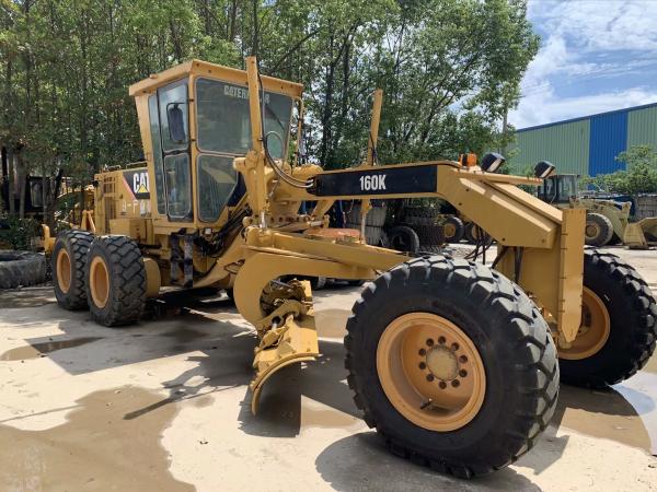 Quality CAT 160K Used Motor Grader High Efficiency Used Caterpillar Motor Grader for sale