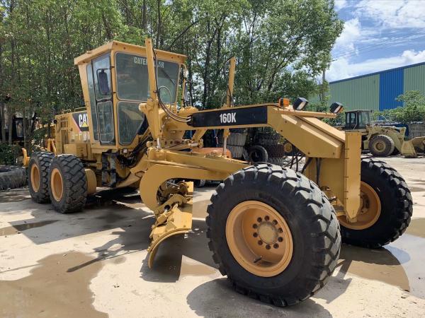 Quality CAT 160K Used Motor Grader High Efficiency Used Caterpillar Motor Grader for sale