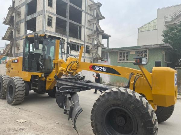Quality High Speed XCMG GR215 Second Hand Grader Fuel Efficiency For Construction for sale