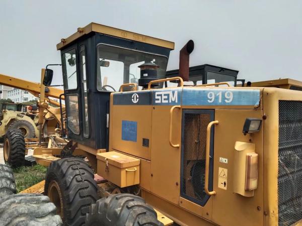 Quality SEM 919 Used Motor Grader Energy Efficiency Used Road Graders Long Lasting for sale