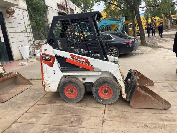 Quality Original Color Used Bodcat S70 Skid Steer Loader Fuel Efficiency Stable for sale