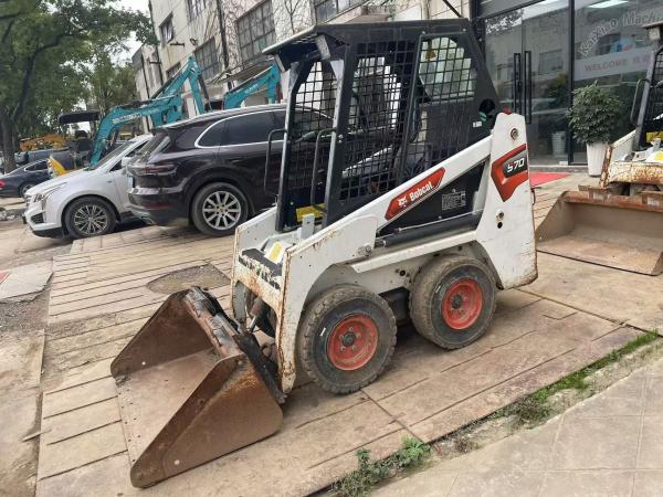 Quality Original Color Used Bodcat S70 Skid Steer Loader Fuel Efficiency Stable for sale