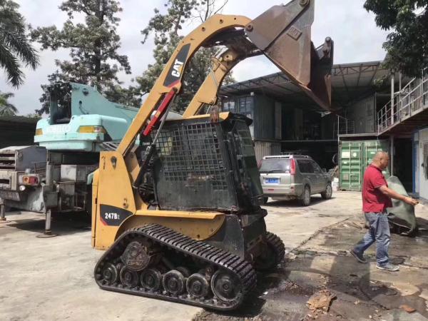 Quality CAT 247B2 Second Hand Skid Steer Loaders Long Lasting CAT Skid Steer Loader for sale