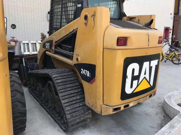 Quality CAT 247B2 Second Hand Skid Steer Loaders Long Lasting CAT Skid Steer Loader for sale