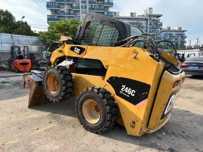 China CAT 246C Original Color Used Skid Steer Loader Safety And Accuracy In Good Condition for sale