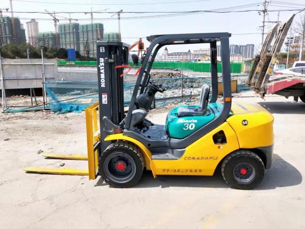 Quality 3 Tons Komatsu Used Forklift Truck Original Japan Used 3 Ton Forklift for sale