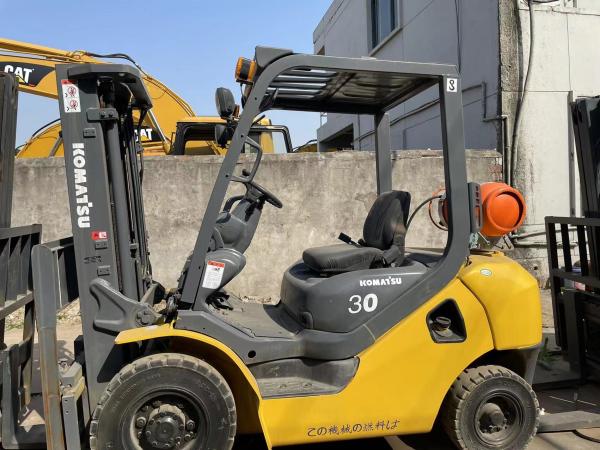 Quality Used Komatsu 3 Ton Gas Forklift Good Condition Used 3 Ton Forklift for sale