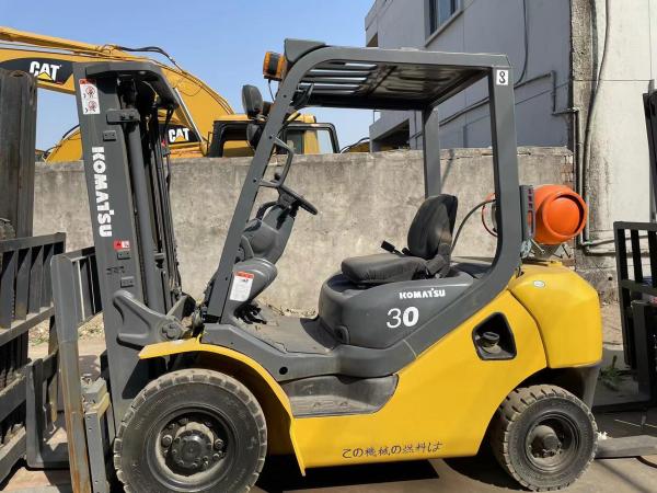 Quality Used Komatsu 3 Ton Gas Forklift Good Condition Used 3 Ton Forklift for sale
