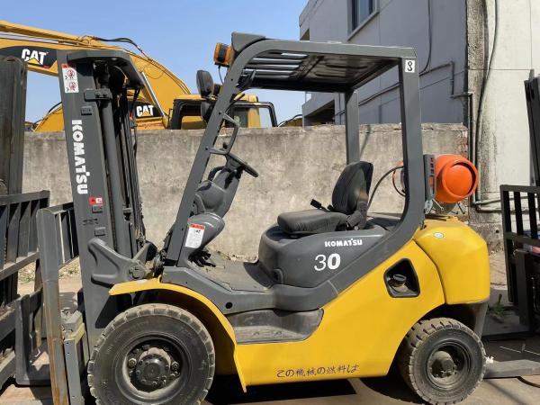 Quality Used Komatsu 3 Ton Gas Forklift Good Condition Used 3 Ton Forklift for sale